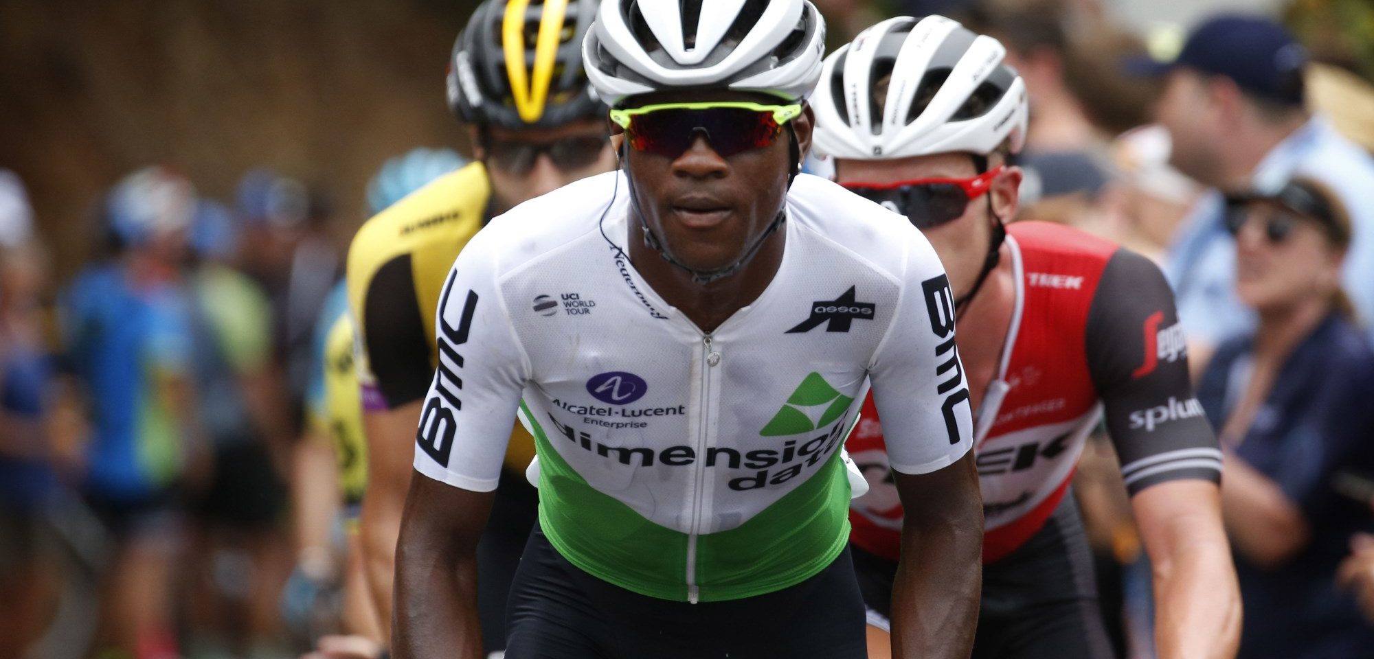 Nic Dlamini breekt arm bij aanhouding tijdens fietstocht | WielerFlits