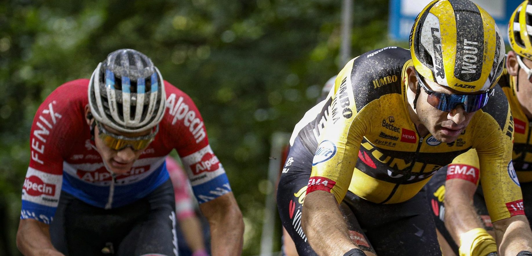 Wout van Aert na Gent-Wevelgem: "Van der Poel wilde blijkbaar liever ...