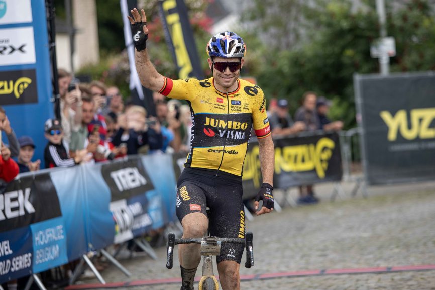 Wout van Aert keert terug bij Marly Grav Limburg gravelwedstrijd