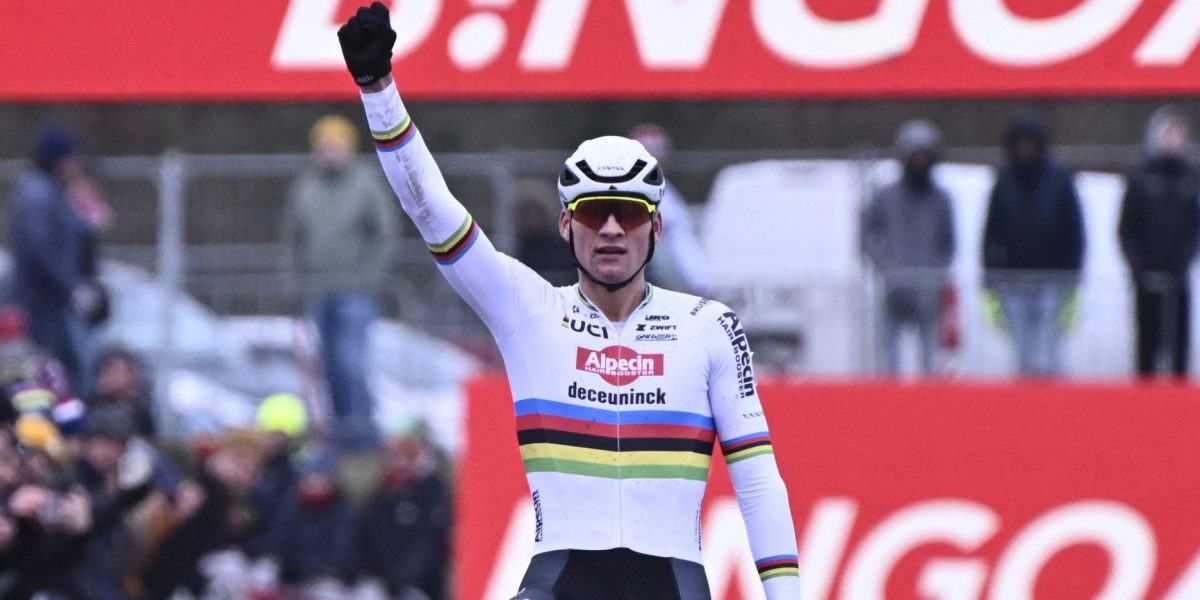 Tien op tien voor Mathieu van der Poel: "Ik wilde niet te veel energie ...