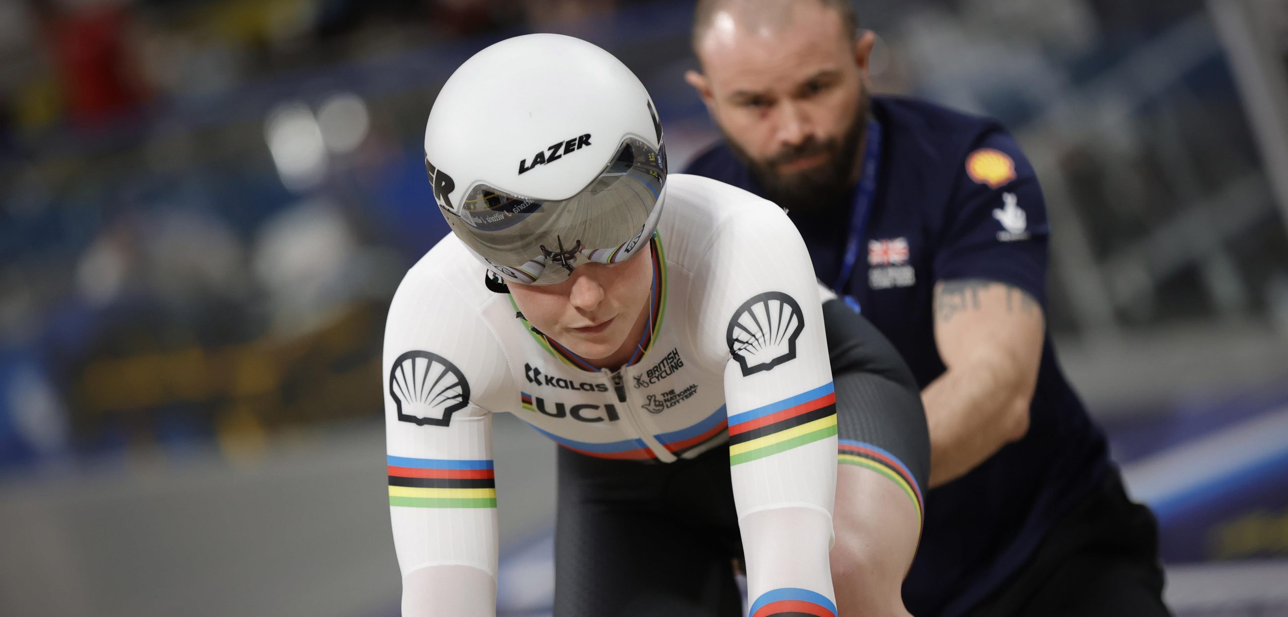 Wereldkampioene Emma Finucane grijpt ook Europese sprinttitel | WielerFlits