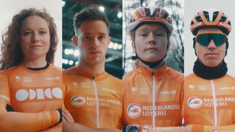 Terug naar de basis: KNWU presenteert oranje tenue voor 2024 | WielerFlits