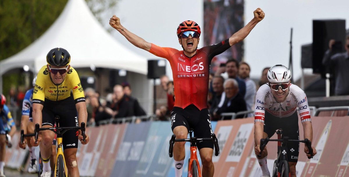 Tom Pidcock sprint nu wél naar de winst in Amstel Gold Race, bijrol ...