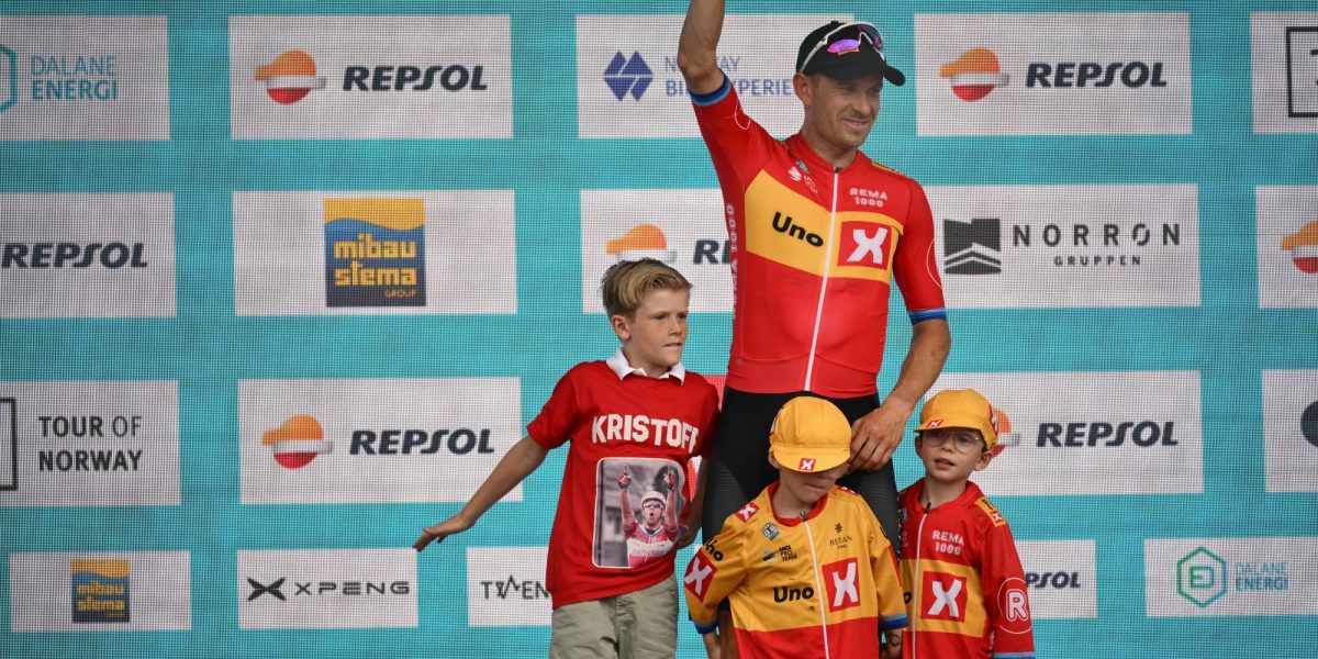 Alexander Kristoff slaat weer toe in zijn Stavanger: "Had een beetje ...