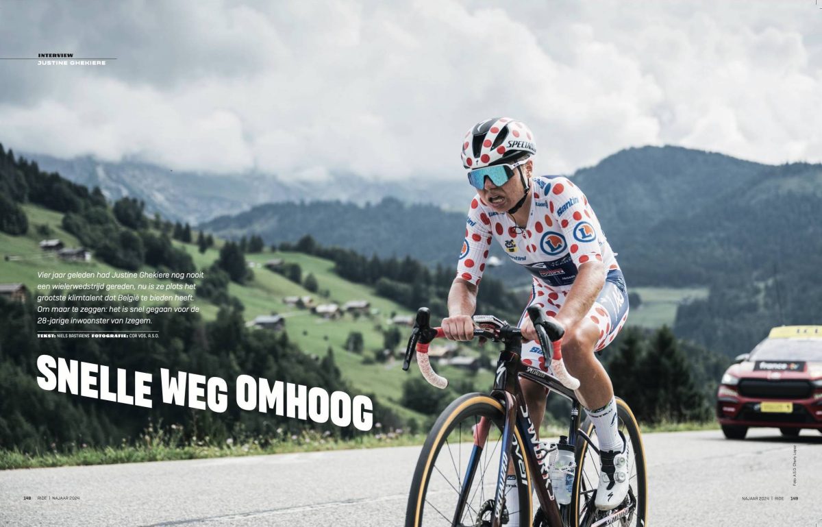 Justine Ghekiere: Belgisch klimtalent groeit dankzij Lotte Kopecky