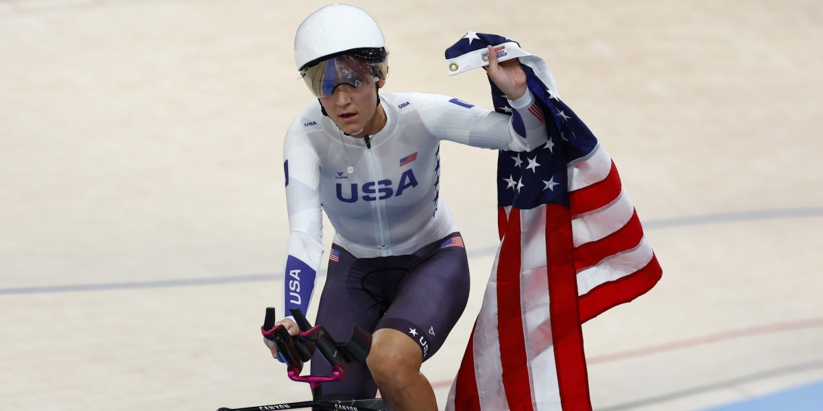 Chloé Dygert verbetert wereldrecord individuele achtervolging, maar ...