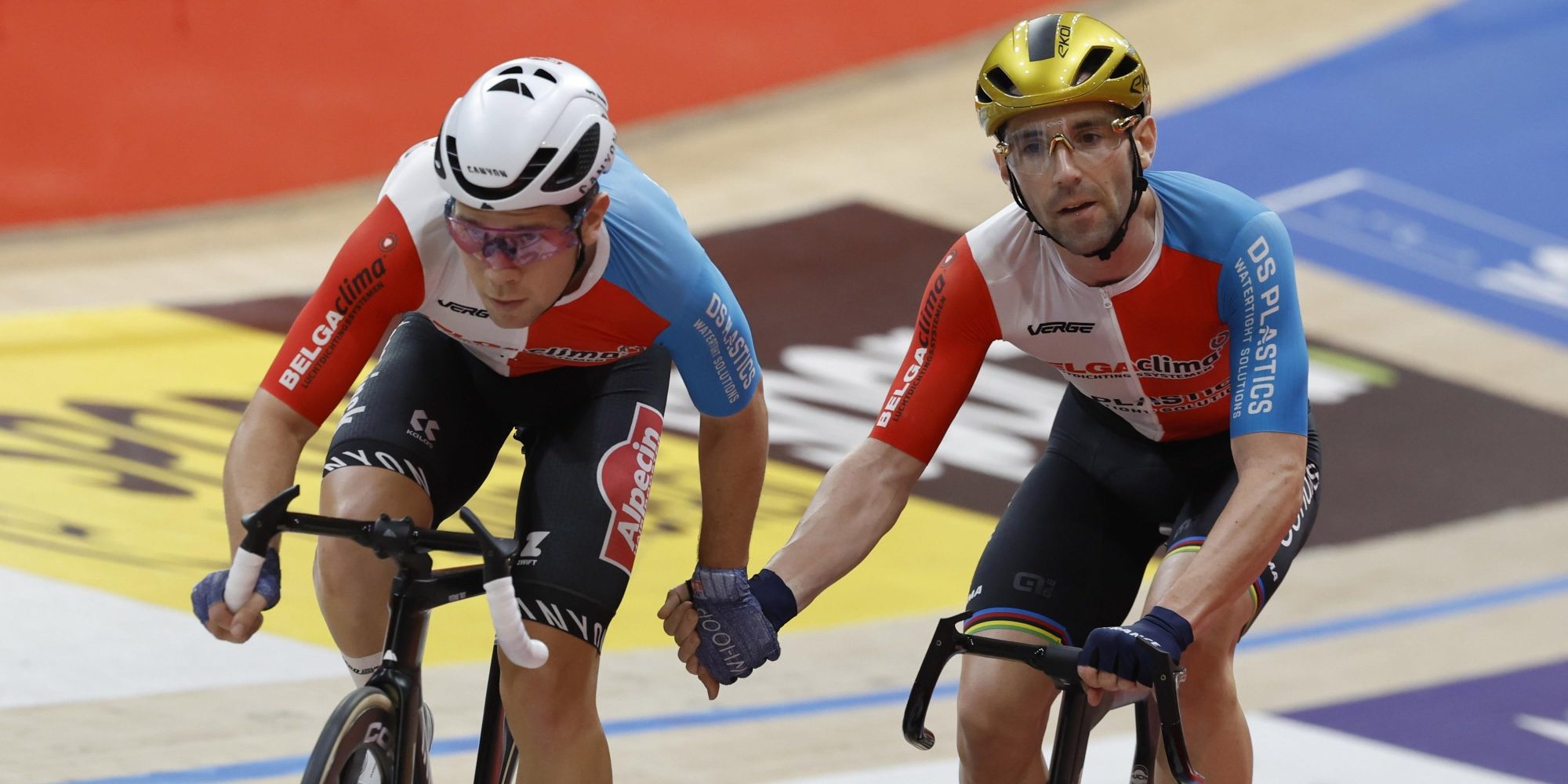 Fabio Van den Bossche en Benjamin Thomas winnen Zesdaagse van Gent na ...