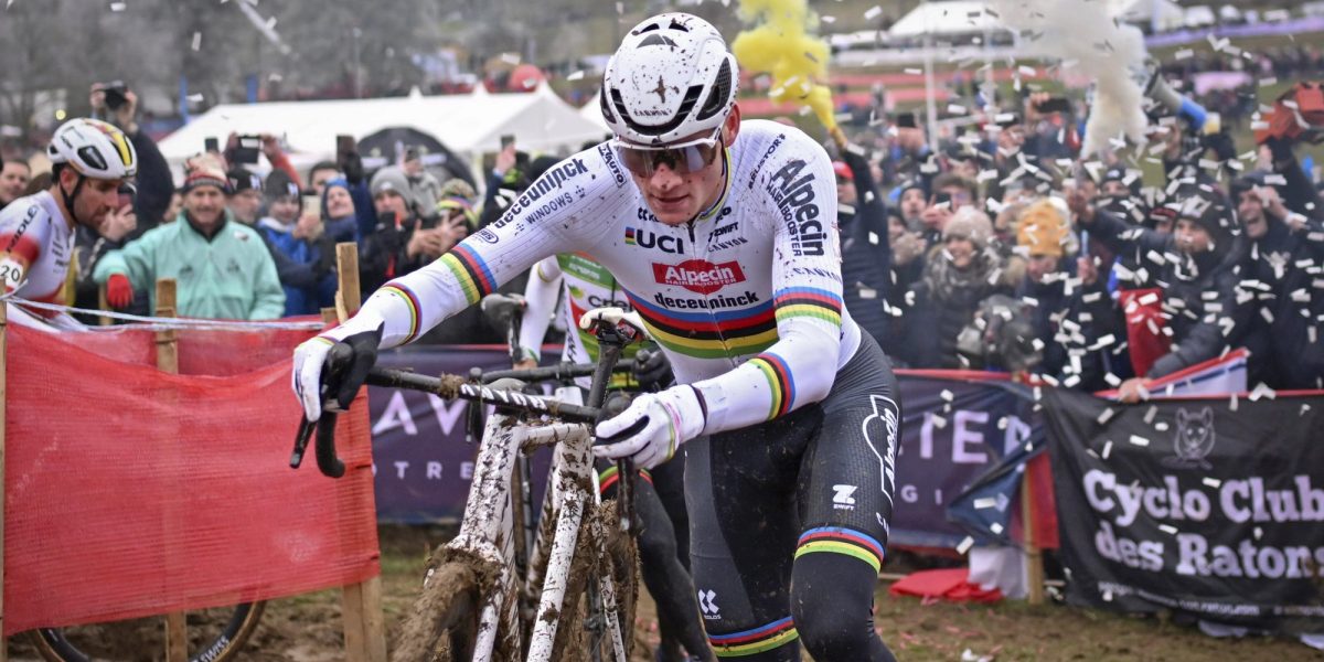 Mathieu van der Poel geniet van Franse veldritfans: "Leuk om hier met ...