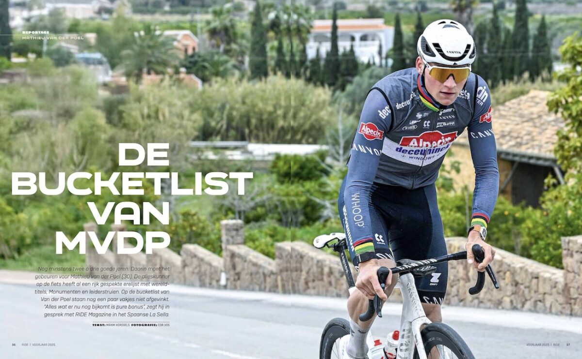 Mathieu van der Poel onder de indruk van fan Paul Magnier: "Om bang van te worden" | WielerFlits