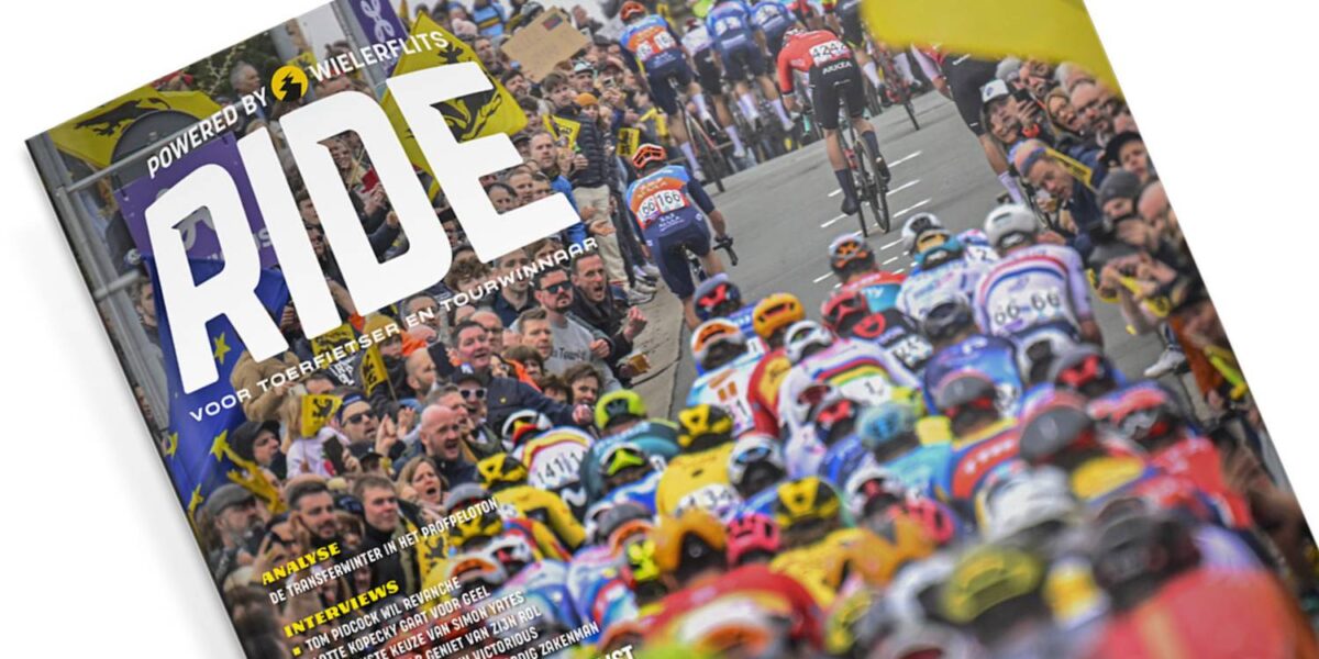 Dit is de cover van de nieuwe voorjaarseditie 2025 van RIDE Magazine ...
