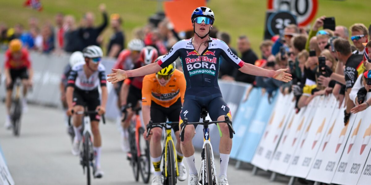 Maxim Van Gils is Matthew Brennan nu wel de baas in Tour of Norway, top-vijf voor Huub Artz ...