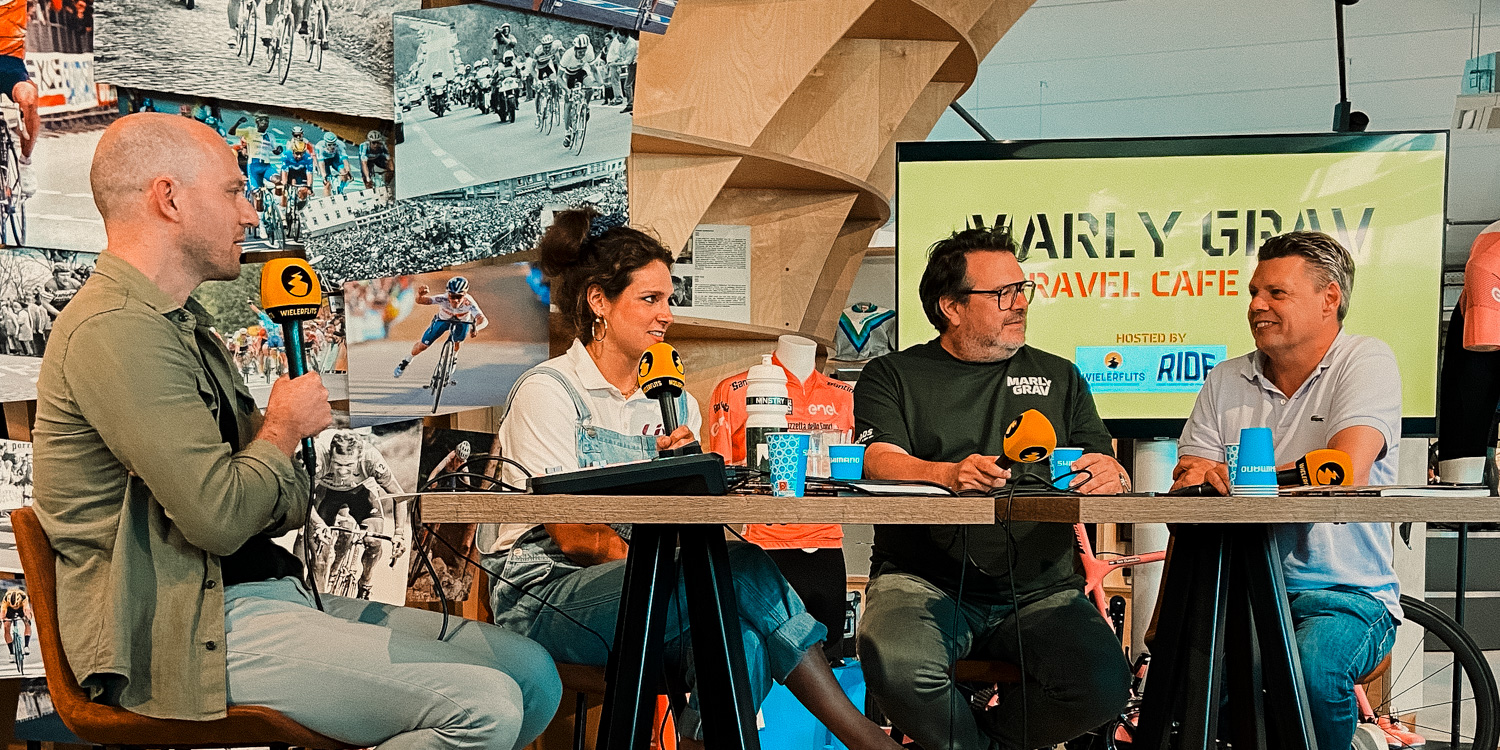 “Overal zag ik dode wielrenners langs de kant” | Marly Grav Café Live ...
