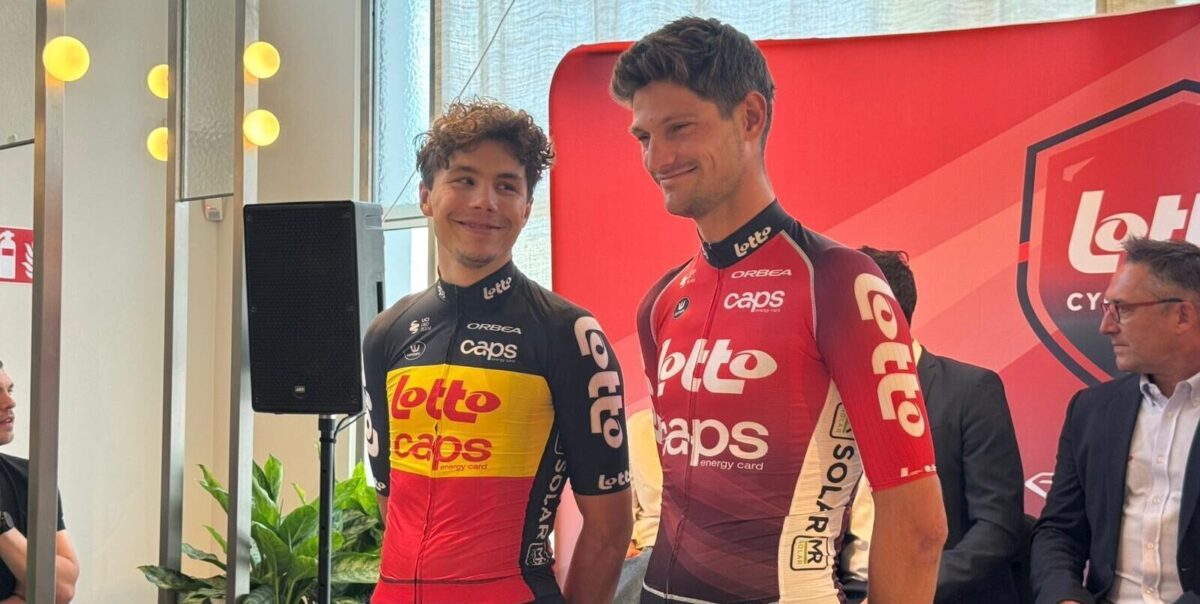 Lotto Tour 2025: Caps als tweede sponsor met nieuw tenue