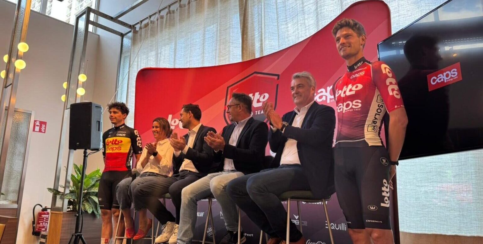 Lotto Tour 2025: Caps als tweede sponsor met nieuw tenue