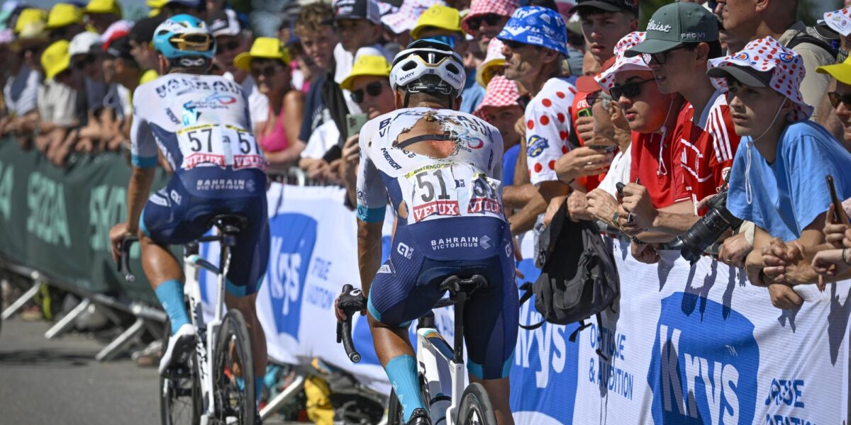 Tour 2025: Bahrain Victorious update over val Buitrago en Haig