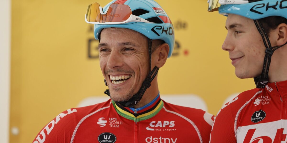 Philippe Gilbert strijdt in WK Gravel Zuid-Limburg 2024