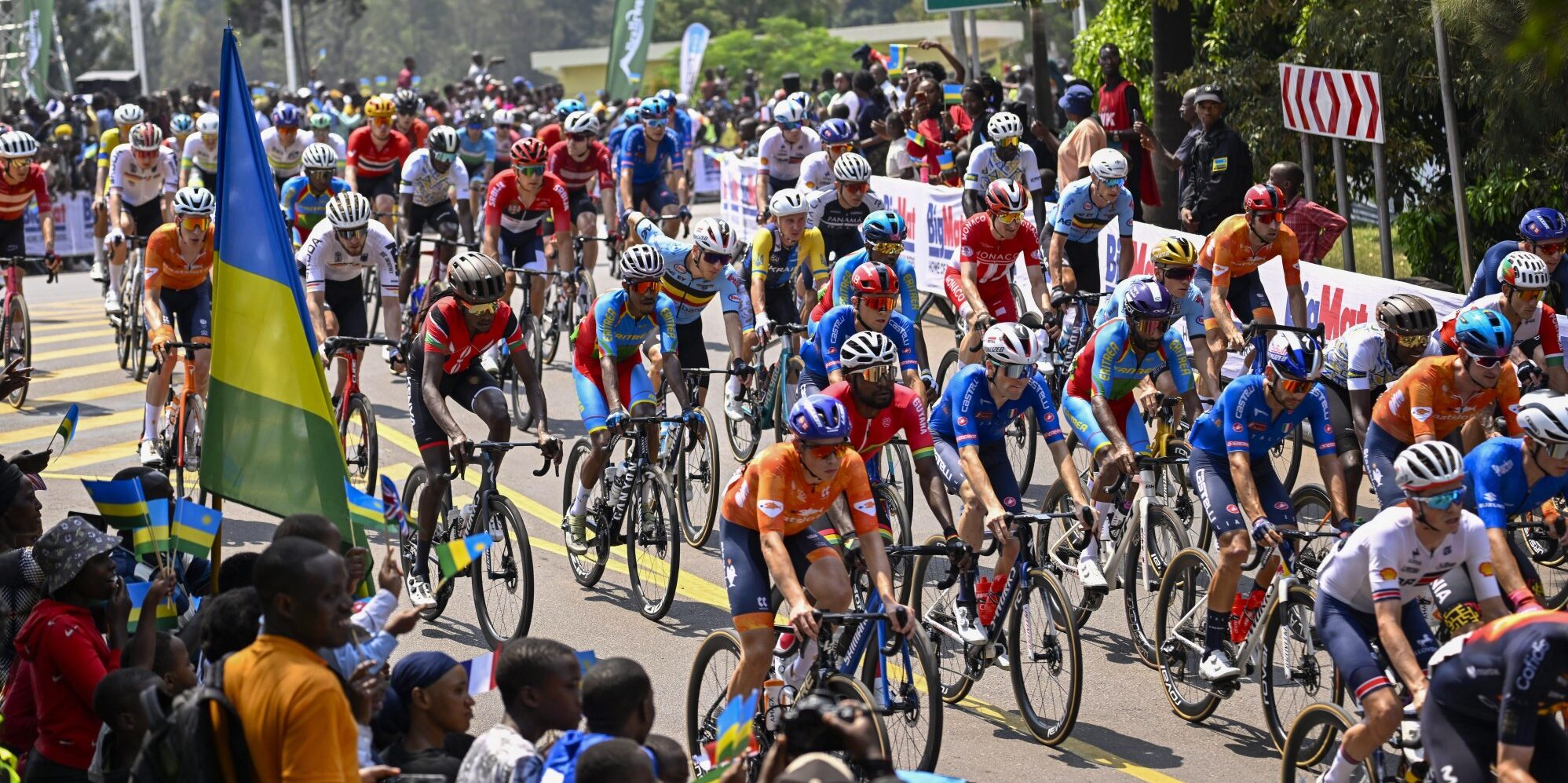 WK Wielrennen 2025: Tijden Mount Kigali, Muur & Finish | WielerFlits