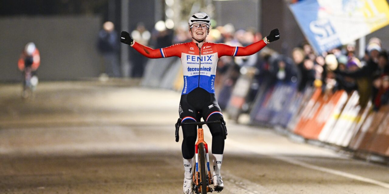 Puck Pieterse wint Superprestige Diegem 2025 - Cyclingsite