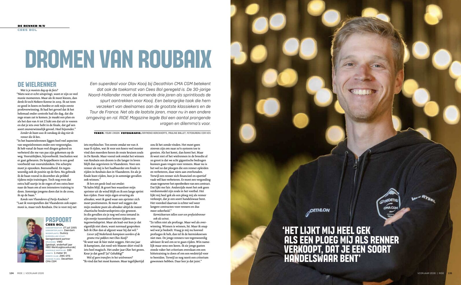 Cees Bol geeft in UAE Tour meteen visitekaartje af voor Decathlon CMA ...