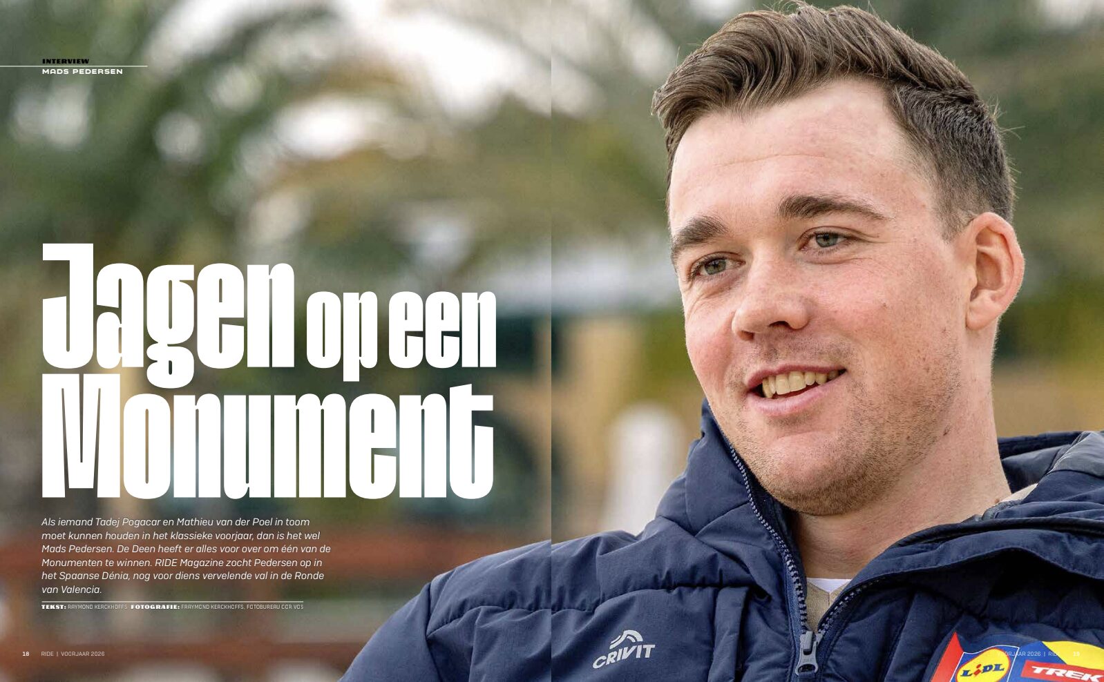 Mads Pedersen keert bijna terug bij Lidl-Trek trainingskamp