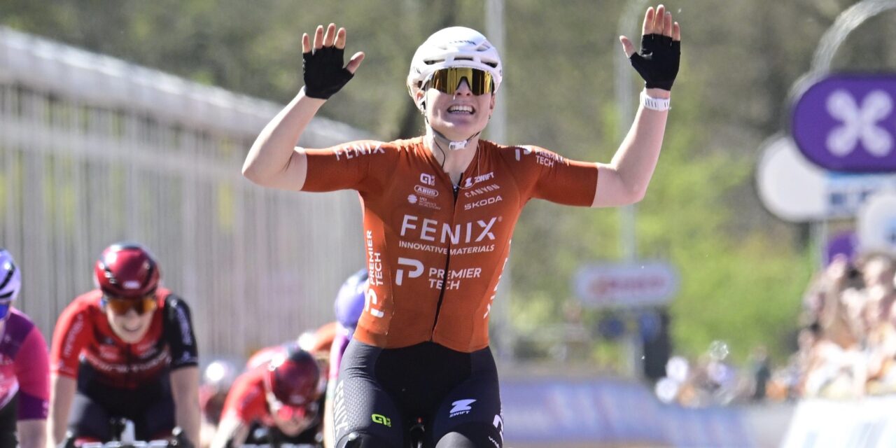 Charlotte Kool wint Veenendaal-Veenendaal 2026 in spectaculaire sprint