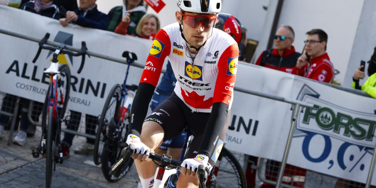 Derek Gee overleeft valpartij in Giro: slechts kneuzingen en 1 minuut ...