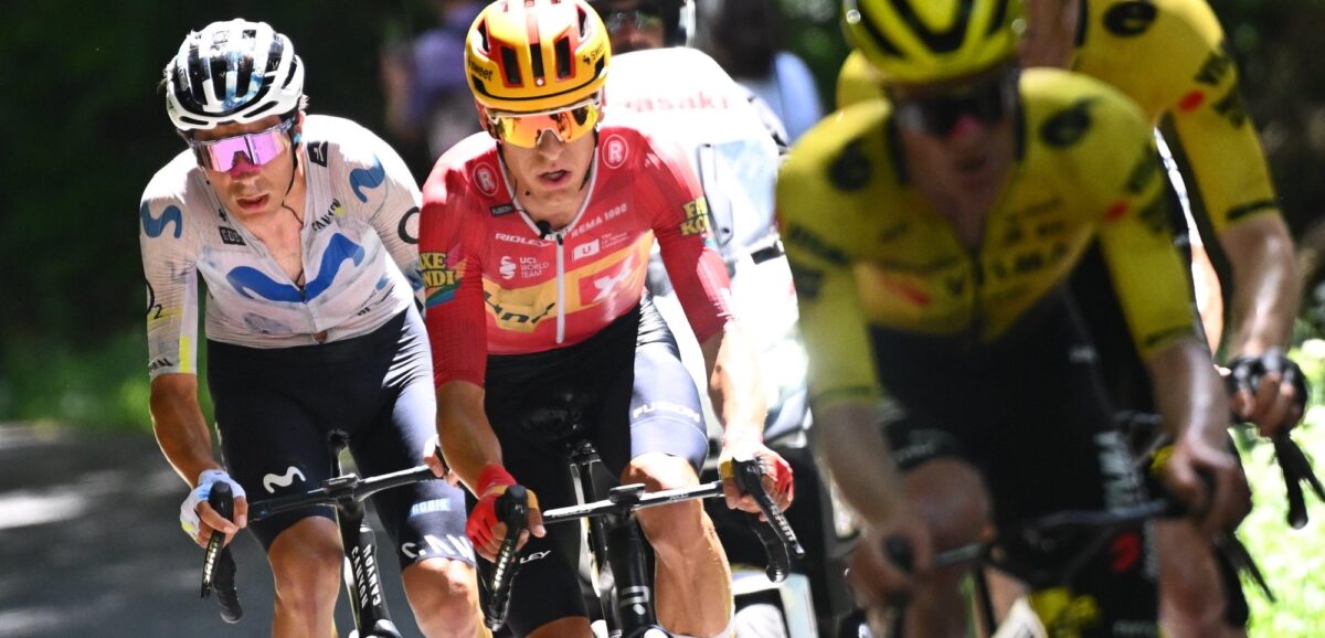Cian Uijtdebroeks excelleert bergop bij Movistar, klaar voor Tour